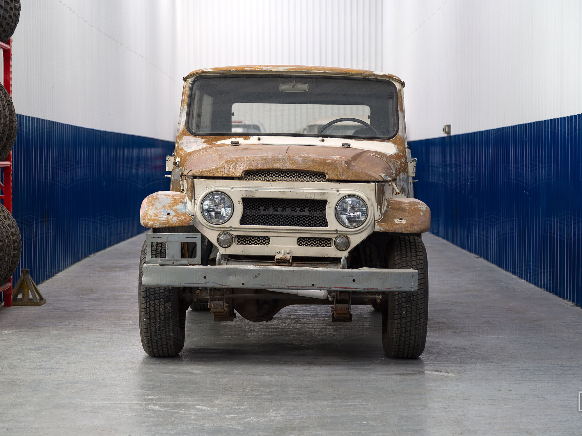 1967 FJ45LV For Sale - Capri Blue/White - FJ45-26319