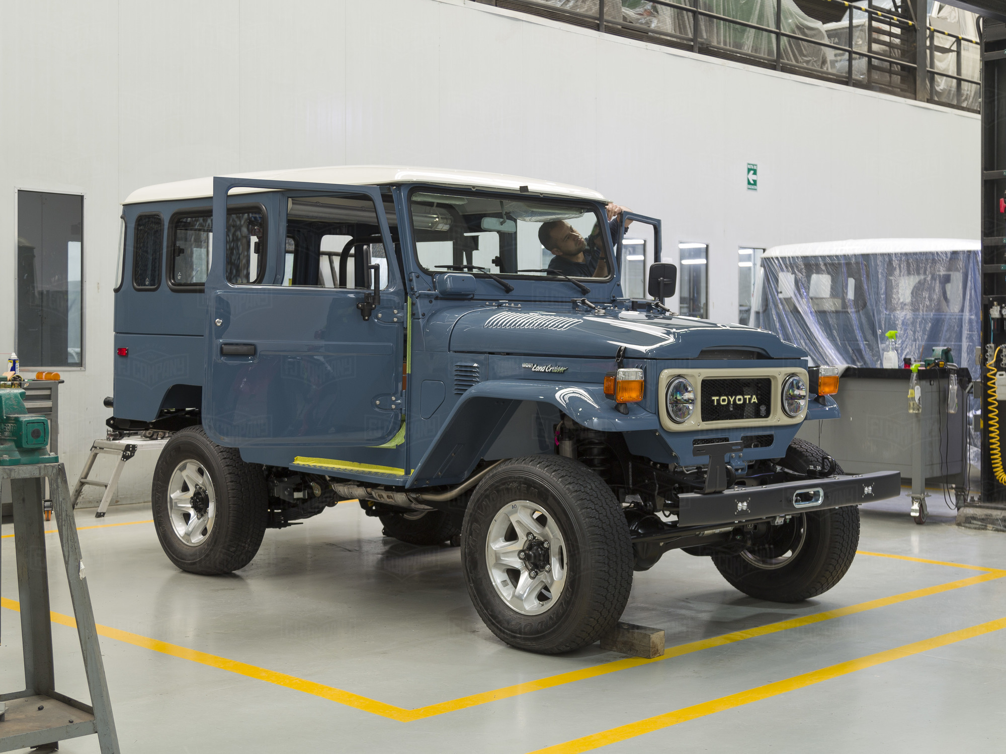 1980 FJ43 - Cadet Blue - FJ43-67982