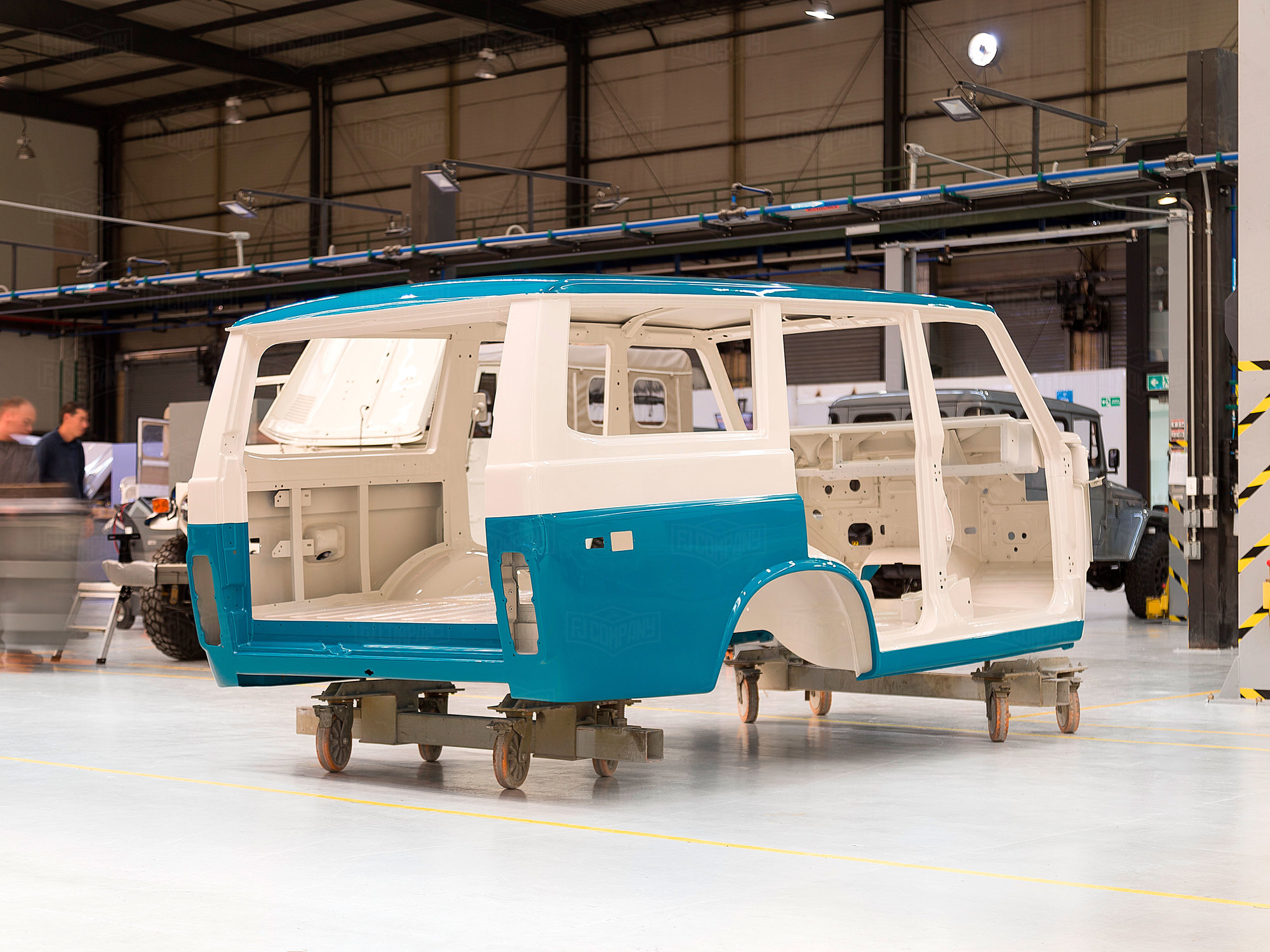 1980 FJ55 - Capri Blue & White - FJ55-120563