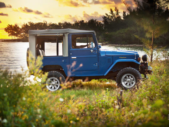 1982 FJ40 - Medium Blue - FJ40-356568