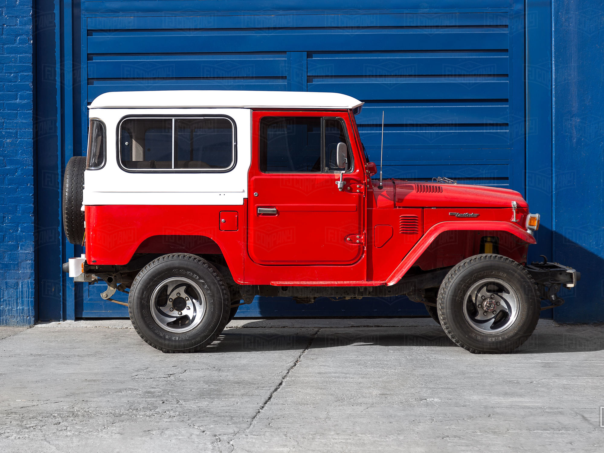 1982 FJ40 - Freeborn Red - FJ40-357089
