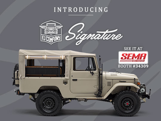 Toyota FJ40 for Sale - The FJ Company - Land Cruiser Restoration