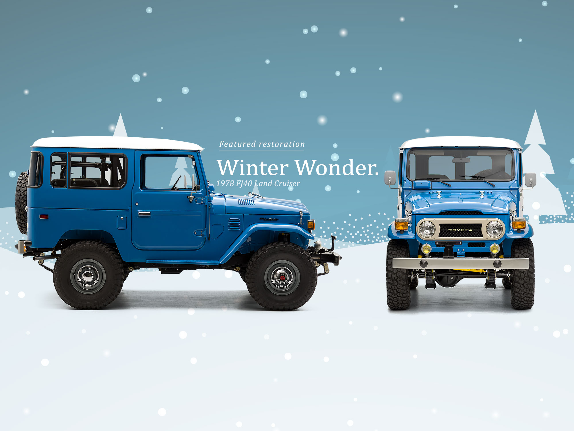 Toyota FJ40 for Sale - The FJ Company - Land Cruiser Restoration