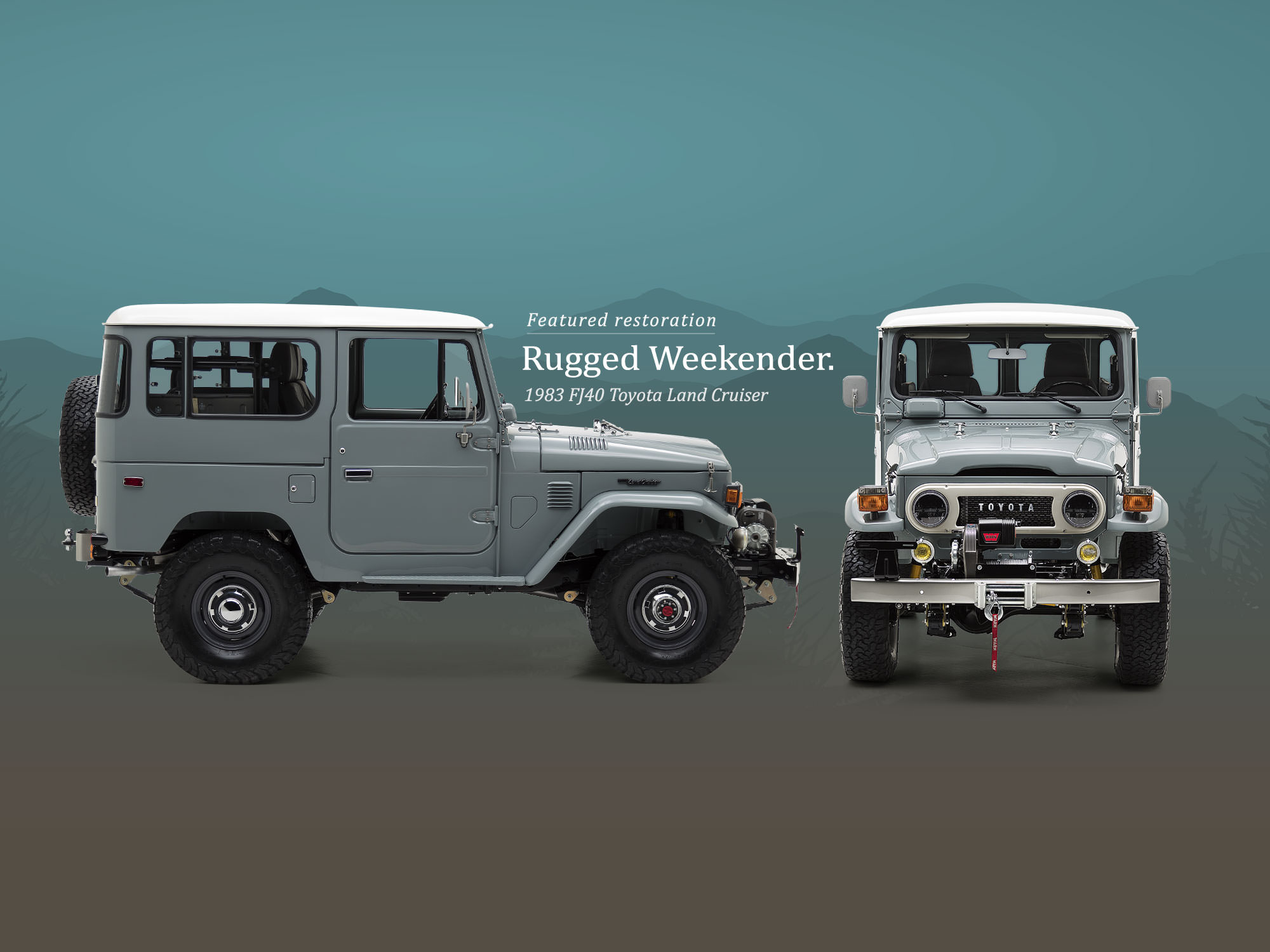 Toyota FJ40 for Sale - The FJ Company - Land Cruiser Restoration