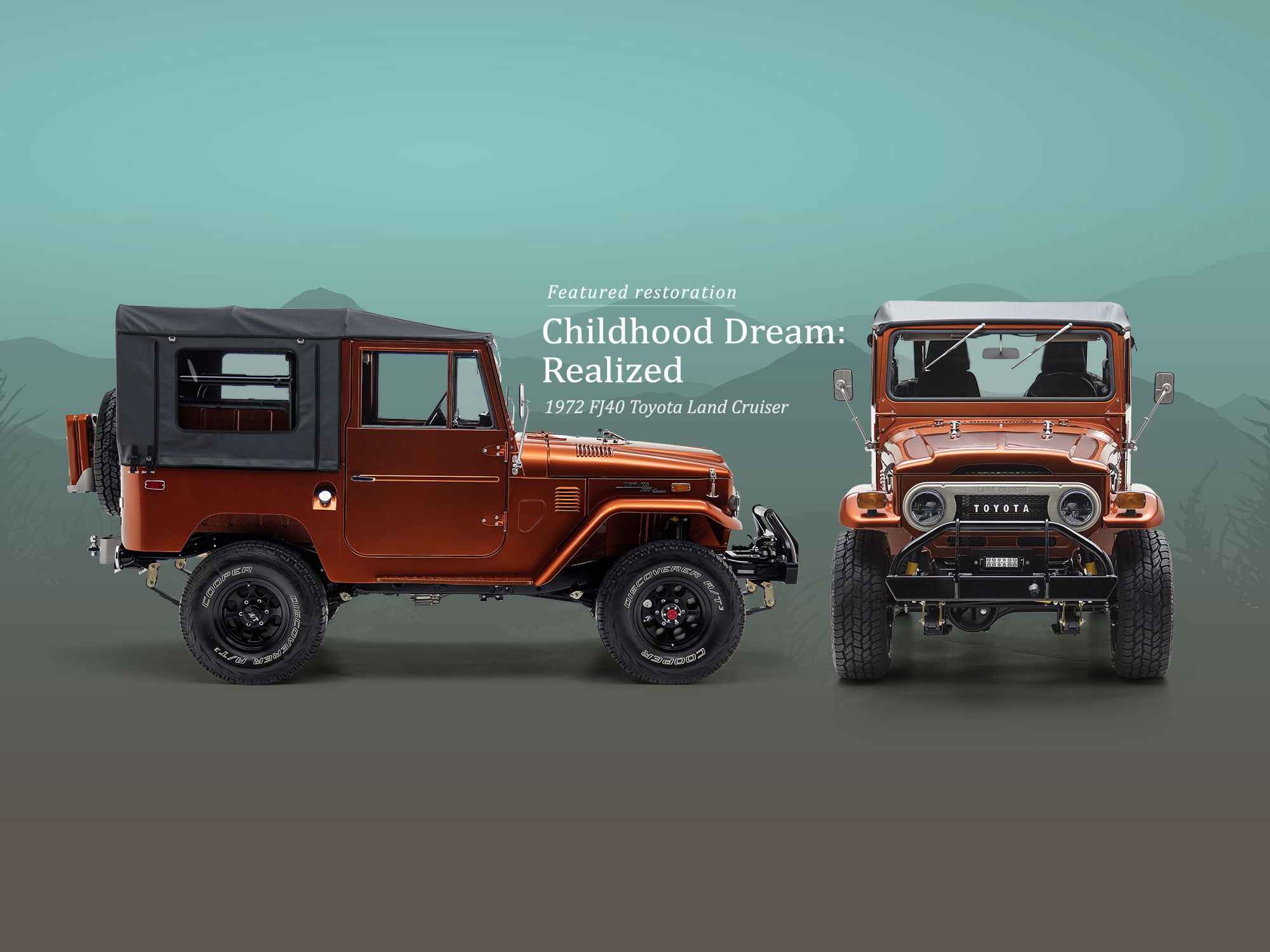 Toyota FJ40 for Sale - The FJ Company - Land Cruiser Restoration